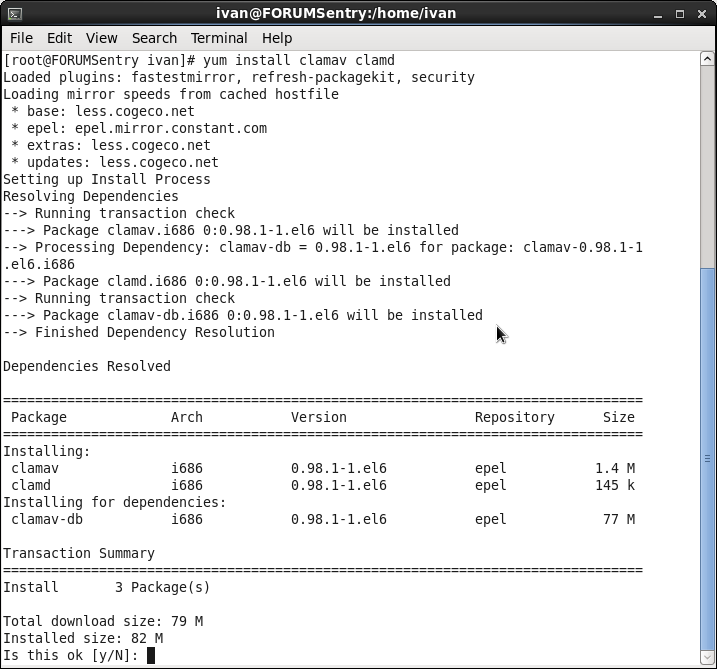 Forum Sentry Tutorial - How to Install ClamAV